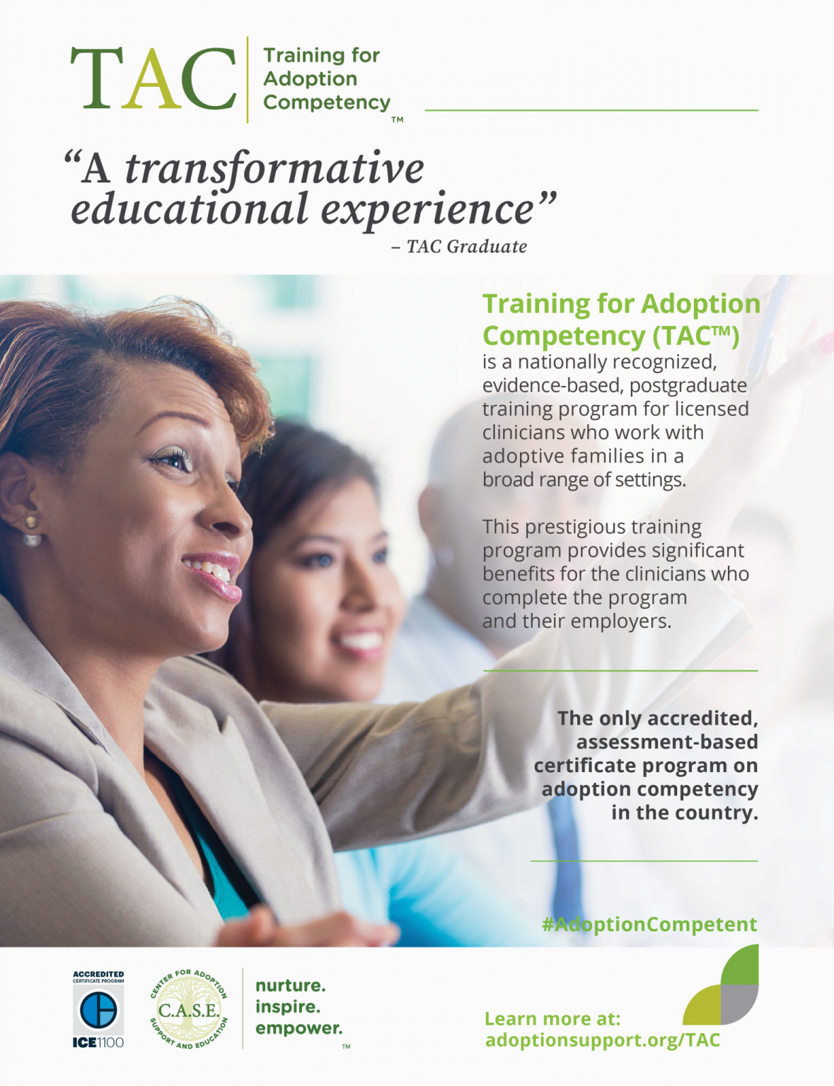 Training for Adoption Competency (TAC) | Adoption Assistance Program