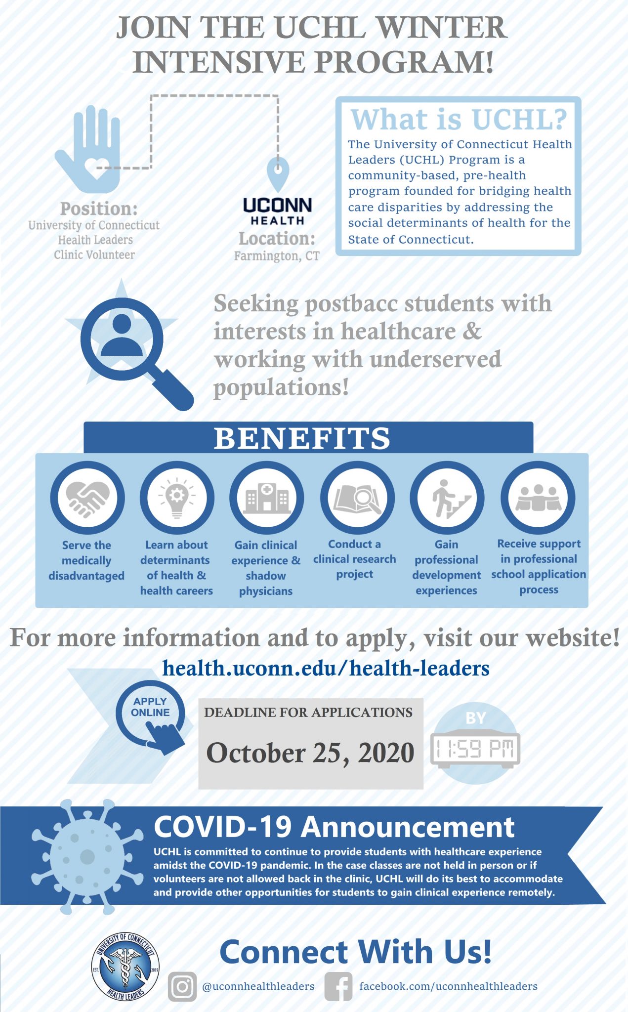 Information for Post-Bacc Students | University of Connecticut Health ...