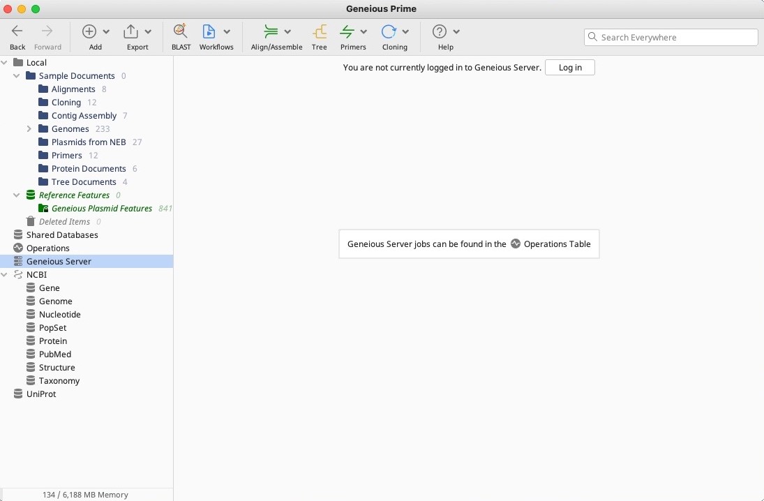 Geneious Prime | High Performance Computing Facility