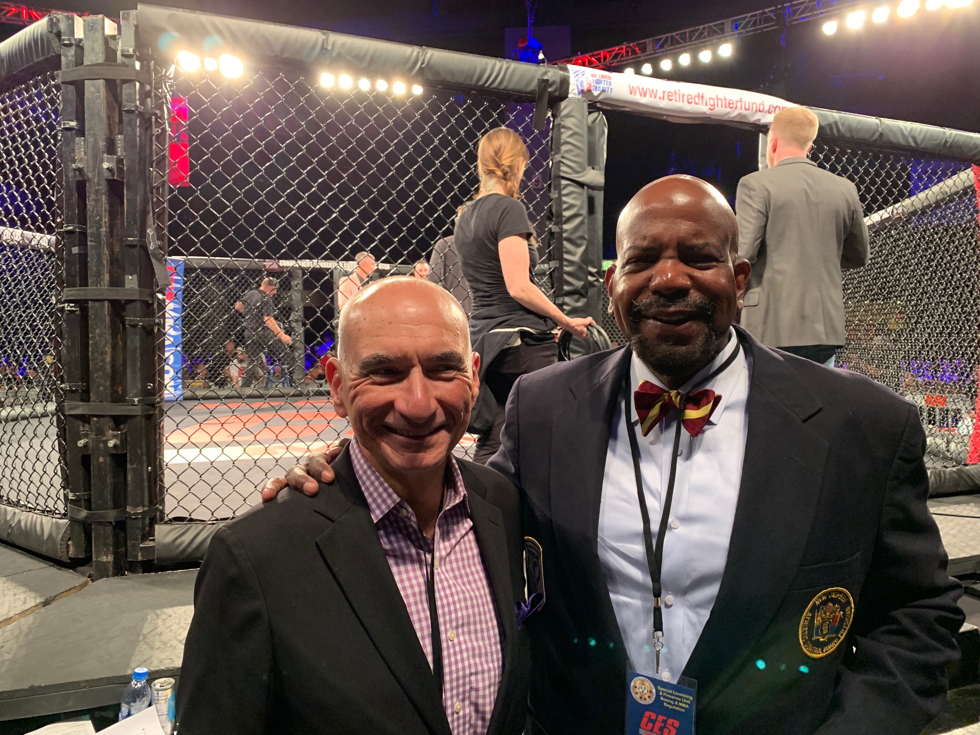 Dr. Cato Laurencin, Commissioner of Boxing for the State of Connecticut ...